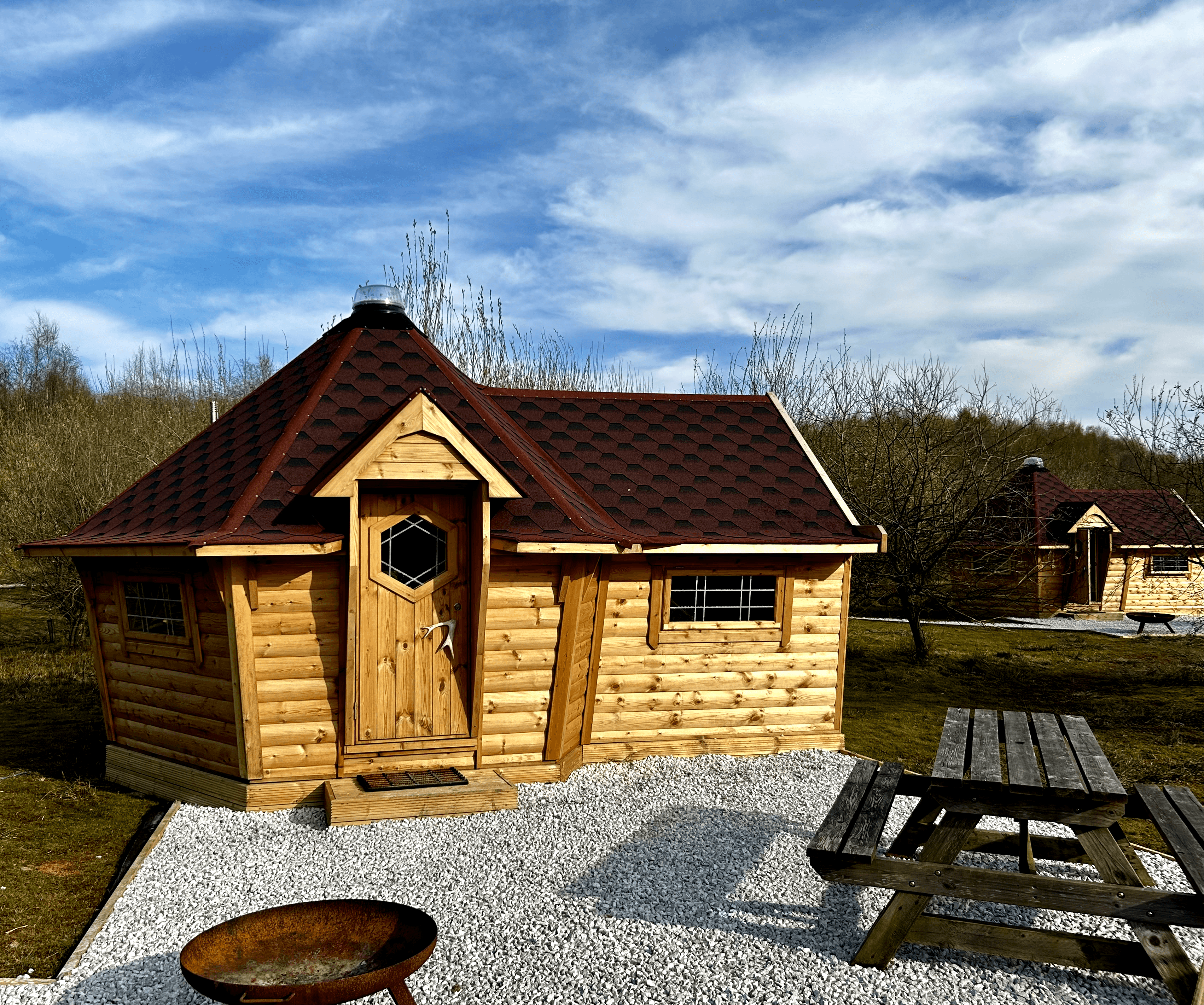 Huntley Woods Case Study - Camping Cabins